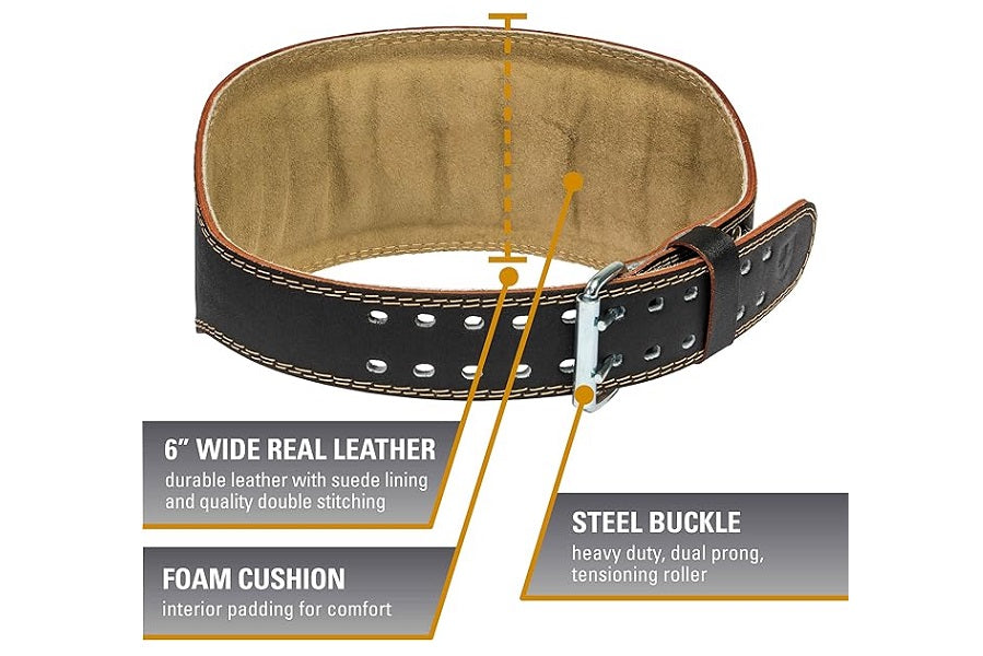Warrior Padded Leather Weightlifting Belt – Warrior Strength Equipment