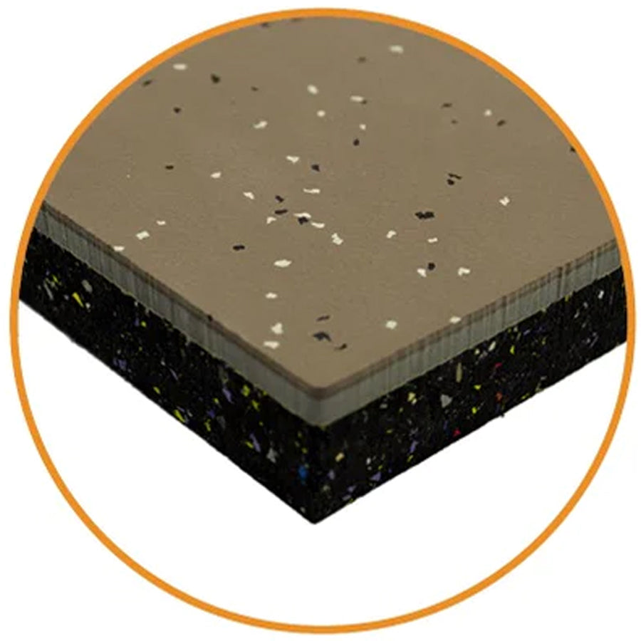 Warrior Mulitlayer Interlocking Rubber Gym Flooring Tiles – Warrior ...