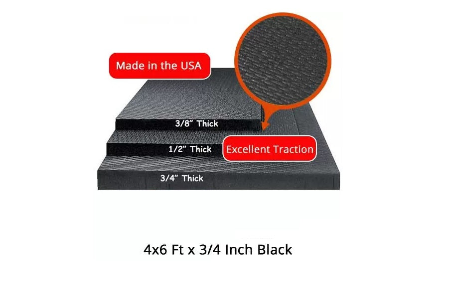 Warrior Rubber Gym Floor Mats - Stand Alone – Warrior Strength Equipment