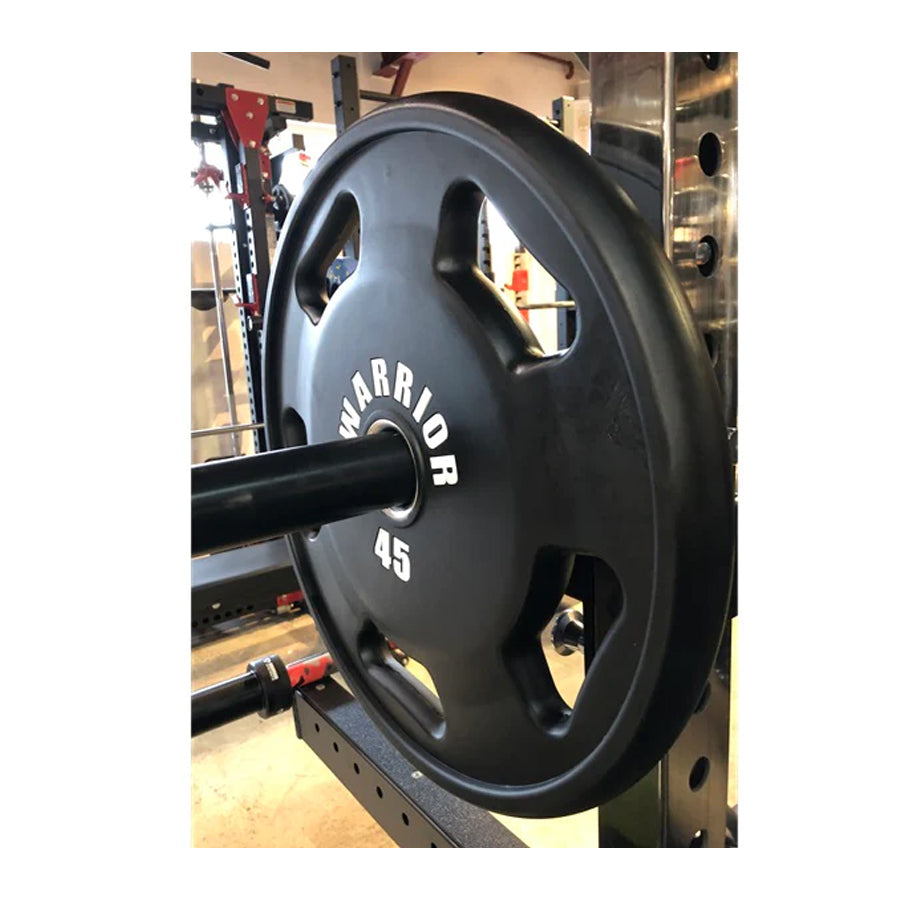 Warrior Urethane Olympic Grip Weight Plates – Warrior Strength Equipment